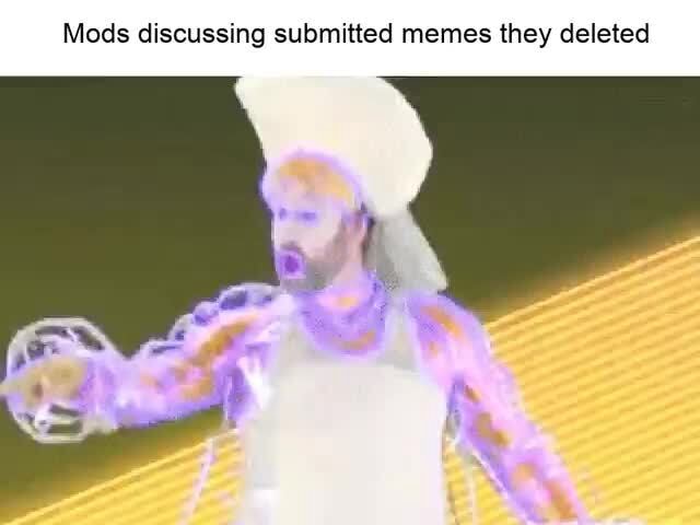 Mods discussing submitted memes they deleted - iFunny