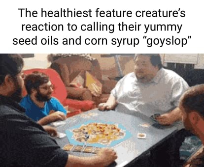 The healthiest feature creature's reaction to calling their yummy seed ...