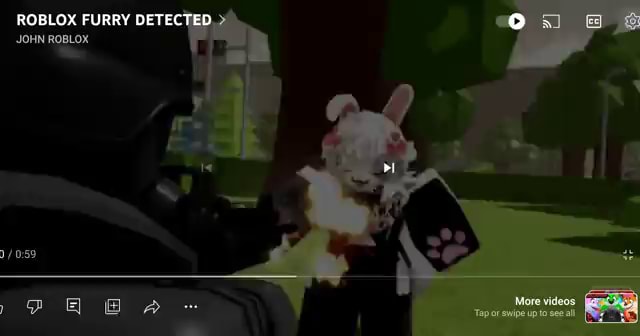 ROBLOX FURRY DETECTED BA - iFunny