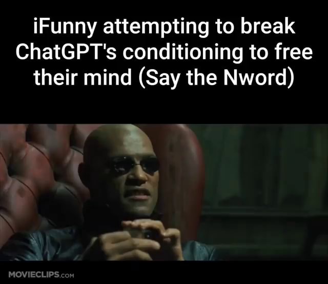 Funny attempting to break ChatGPT's conditioning to free their mind ...