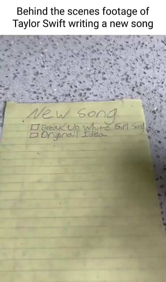 Behind the scenes footage of Taylor Swift writing a new song = ~ Up ...