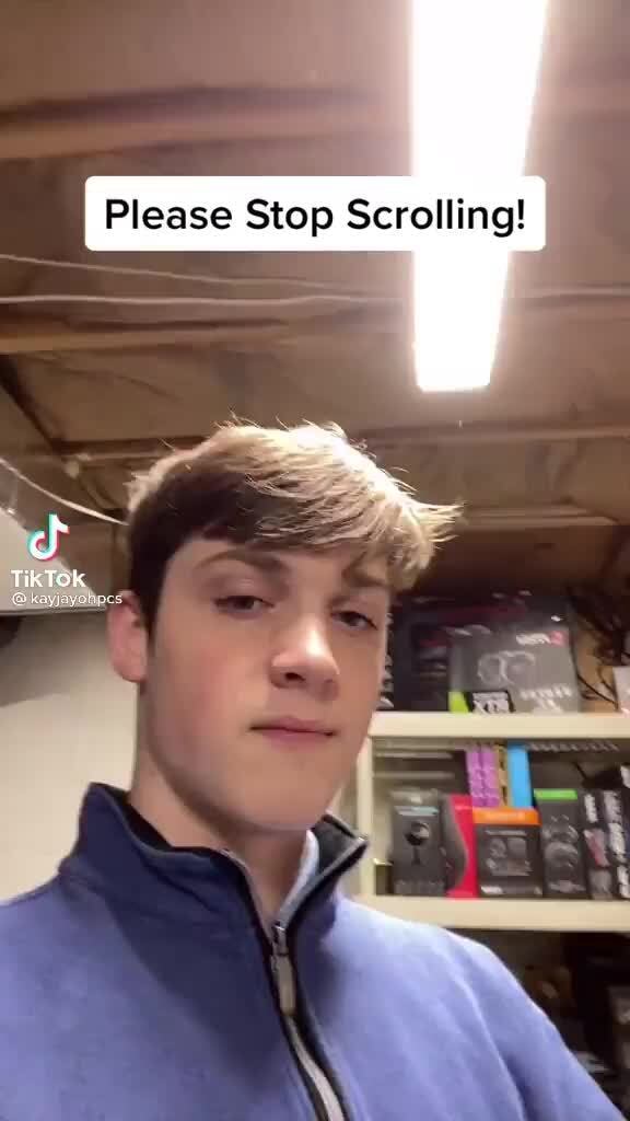 Please Stop Scrolling! TikTOK - iFunny