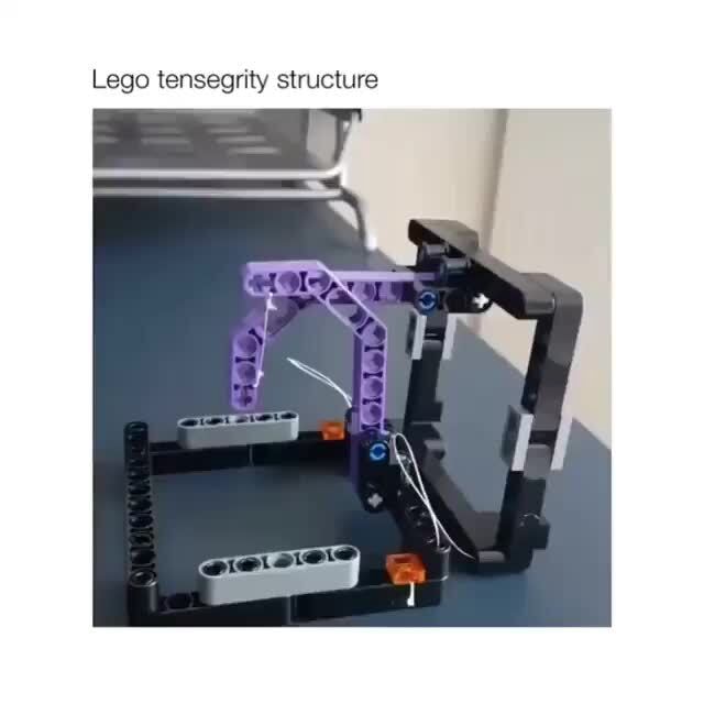 Lego tensegrity structure - iFunny