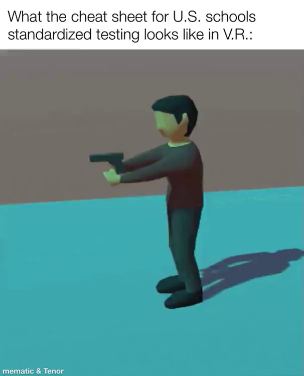 What the cheat sheet for U.S. schools standardized testing looks like ...