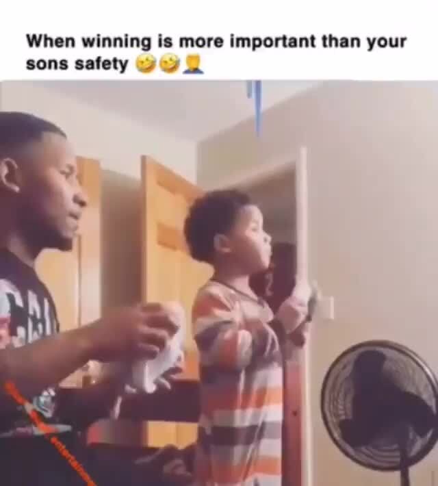 When winning is more important than your sons safety - iFunny
