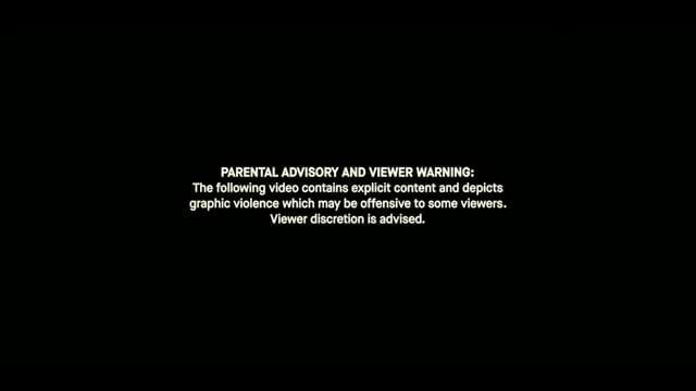 PARENTAL ADVISORY AND VIEWER WARNING: 'The following video contains ...