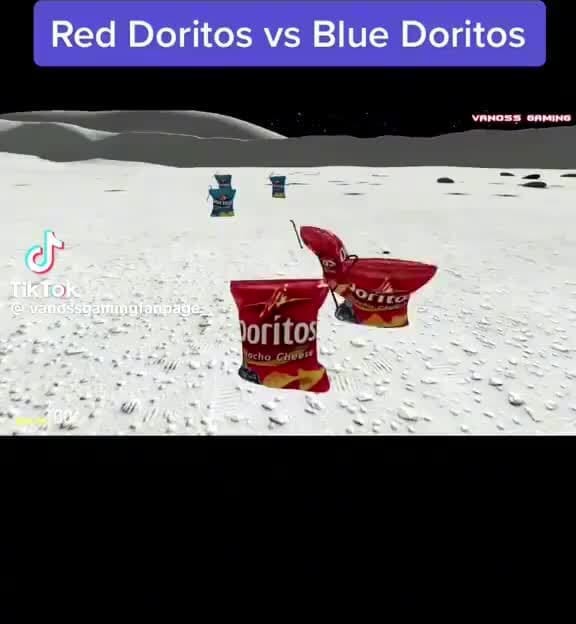 Red Doritos vs Blue Doritos - iFunny