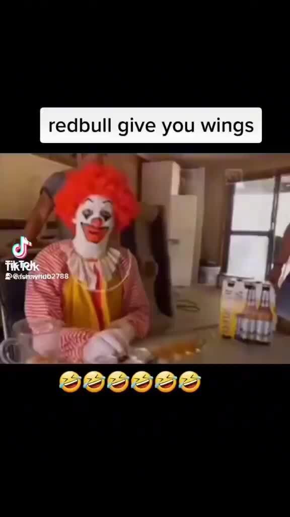 Redbull give you wings - iFunny