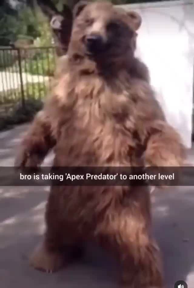 Bro is taking 'Apex Predator' to another level - iFunny