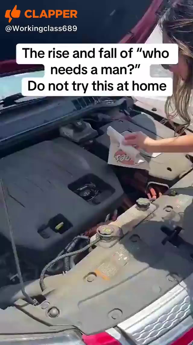 CLAPPER @Workingclass689 I The rise and fall of "who needs a man?" Do ...