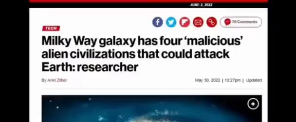 Milky Way galaxy has four 'malicious' alien civilizations that could ...