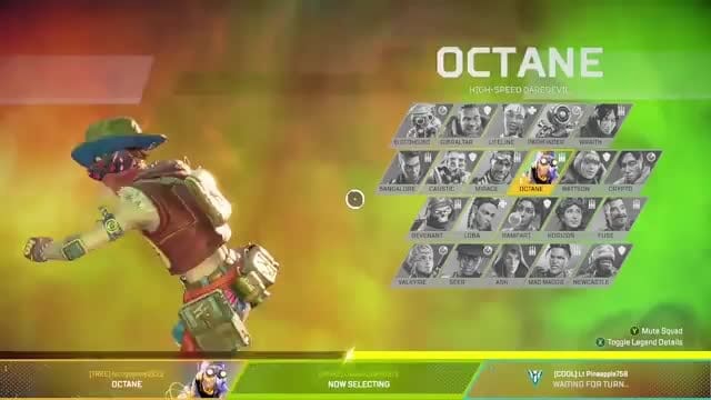 OCTANE HIGH SPEED DAREDEVIL UFELINE WRAITH BANGALORE CAUSTIC. MIRAGE ...