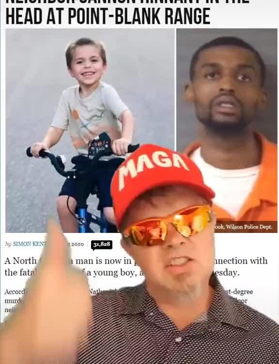 HEAD AT POINT-BLANK RANGE SIMON KENT I A North Carolina man is now n ...