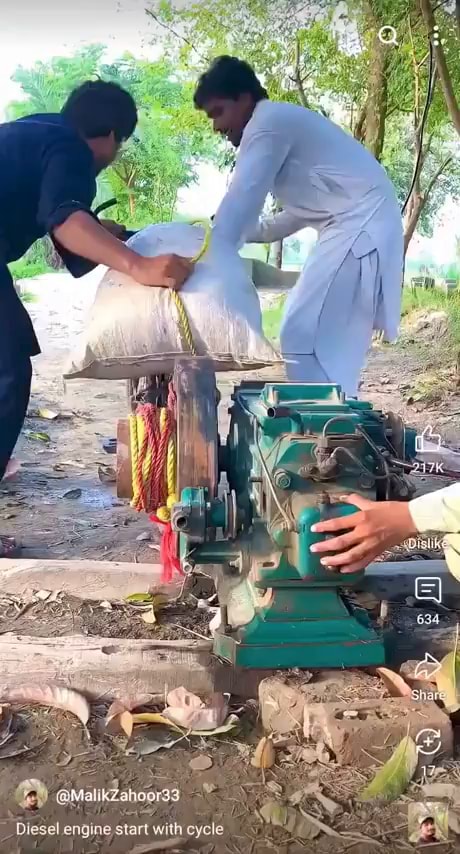 Diesel engine start with cycle - iFunny