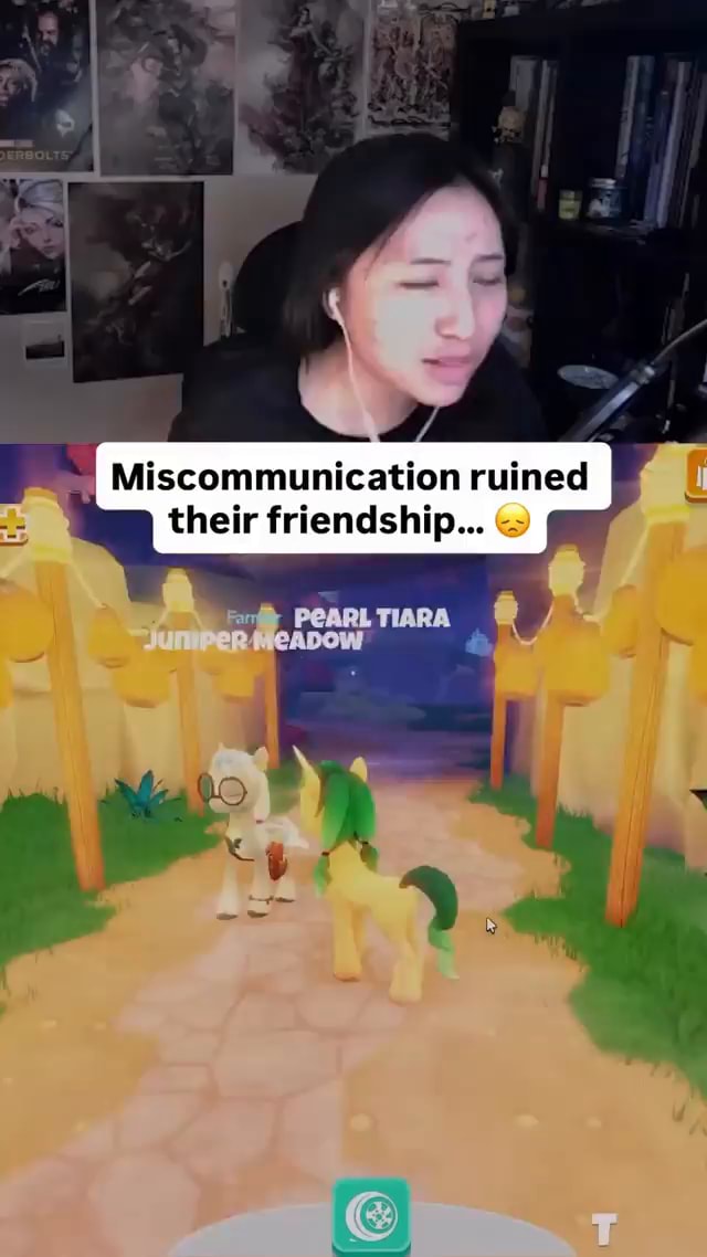 Miscommunication ruined their friendship... - iFunny