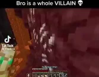 Bro is a whole VILLAIN @ - iFunny