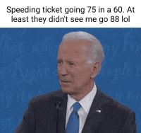 Speeding ticket going 75 in a 60. At - iFunny