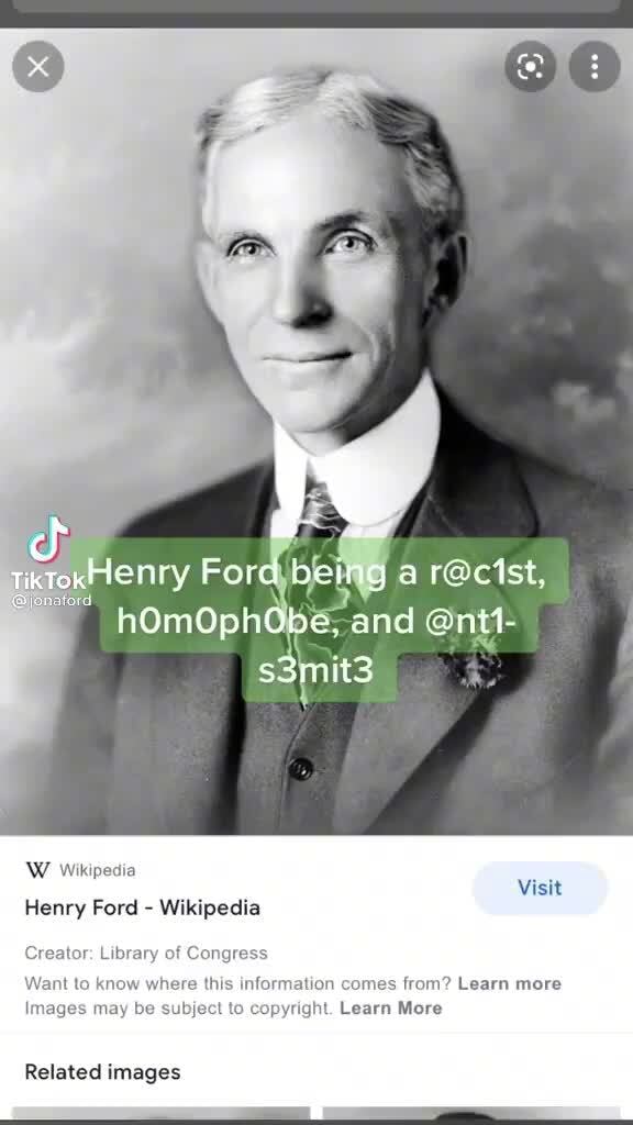 W Wikipedia hOm 'and s3mit3 Visit Henry Ford - Wikipedia Creator ...