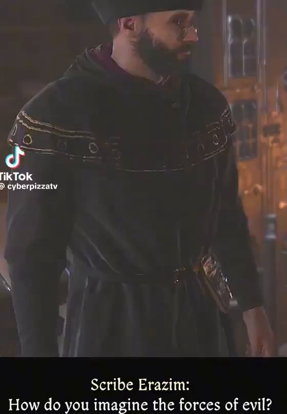 Ok cyberpizzatv Scribe Erazim: How do you imagine the forces of evil ...