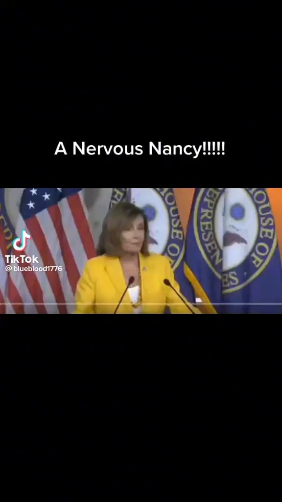 A Nervous Nancy!!! - iFunny