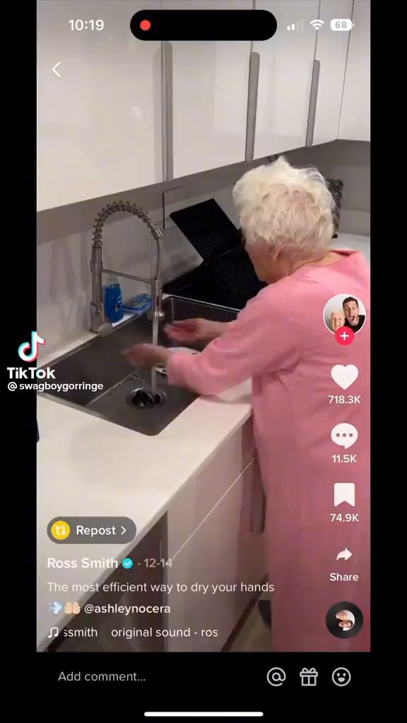 TikTok @ swagboygorringe Ross Smith your ssmith original sou Add ...