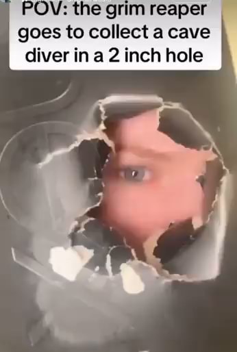 I Pov The Grim Reaper Goes To Collect A Cave Diver In A 2 Inch Hole