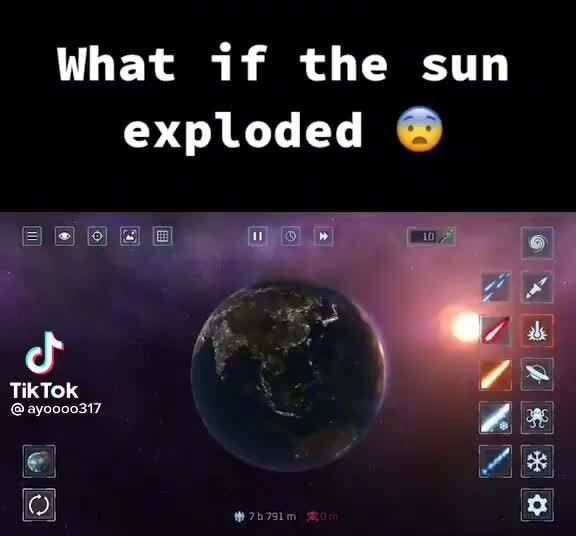 What if the sun exploded @ TikTok Al - iFunny