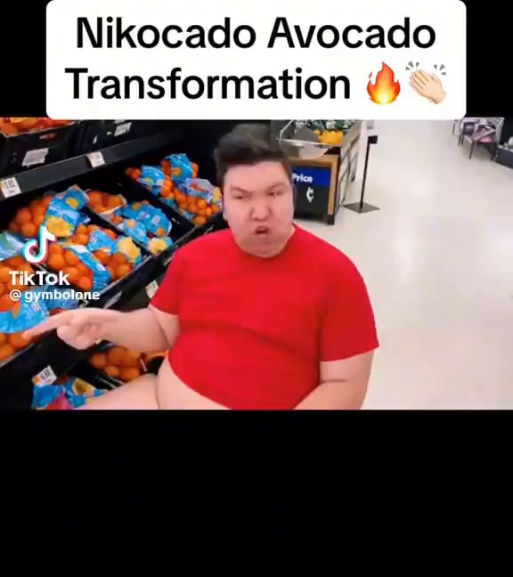 Nikocado Avocado Transformation - iFunny