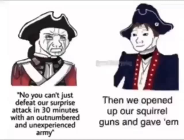 "No you cant just defeat our surprise Then we opened attack in 30 ...