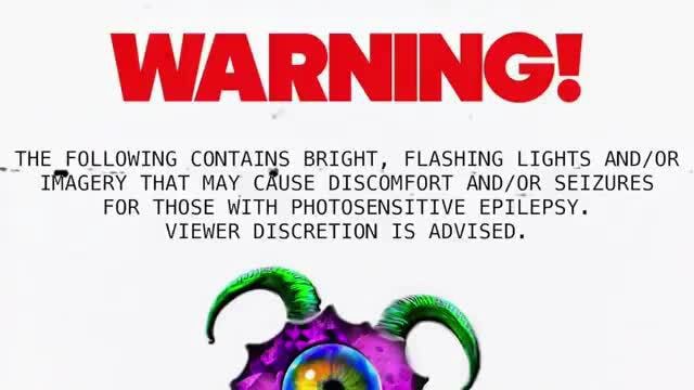 WARNING! THE FOLLOWING CONTAINS BRIGHT, FLASHING LIGHTS IMAGERY THAT ...