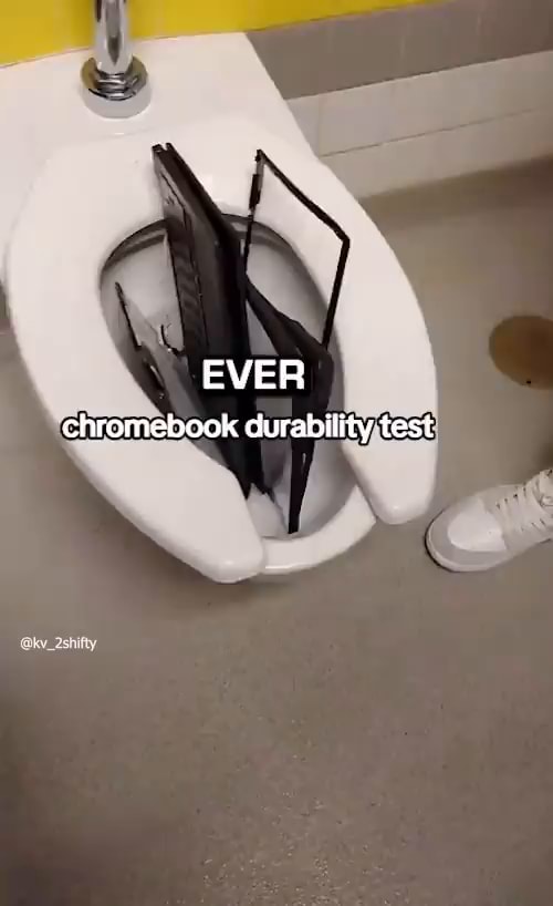EVER chromebook durability test - iFunny