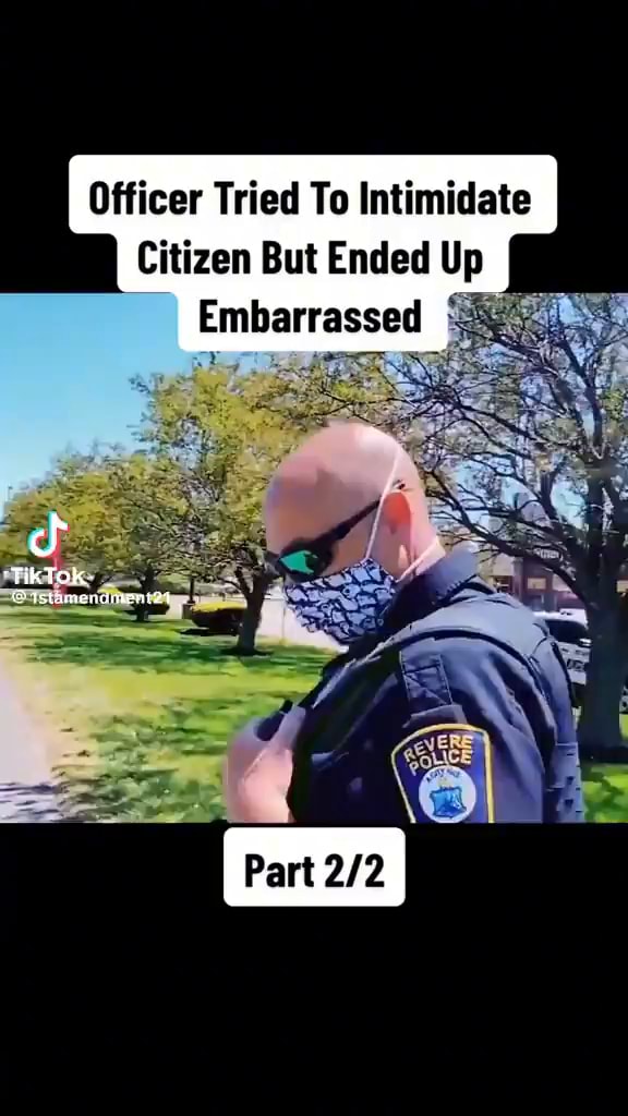 Police Memes - Officer Tried To Intimidate Citizen But Ended Up ...