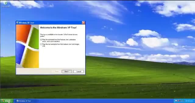 Windows XP Tour Welcome to the Windows XP Tour! at Teates tet animation ...