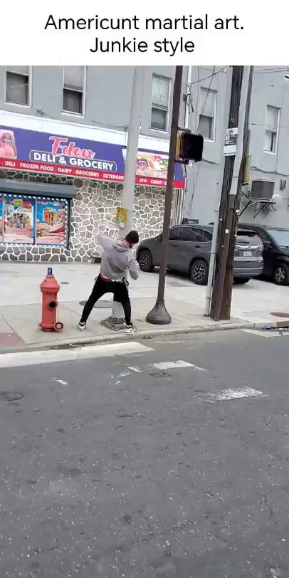 Americunt martial art. Junkie style - iFunny