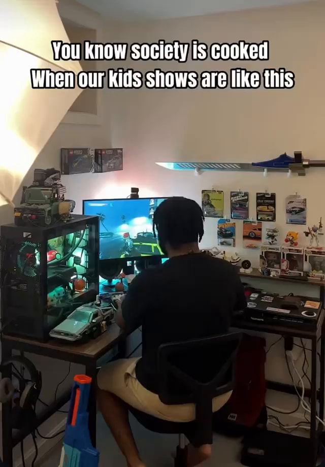 You know society is cooked When our Kids shows are like this I ii ai ...