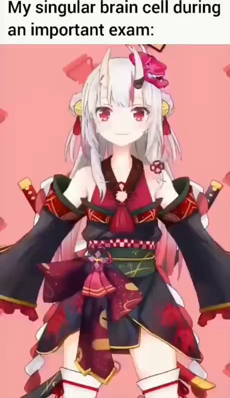 My singular brain cell during an important exam: oe - iFunny