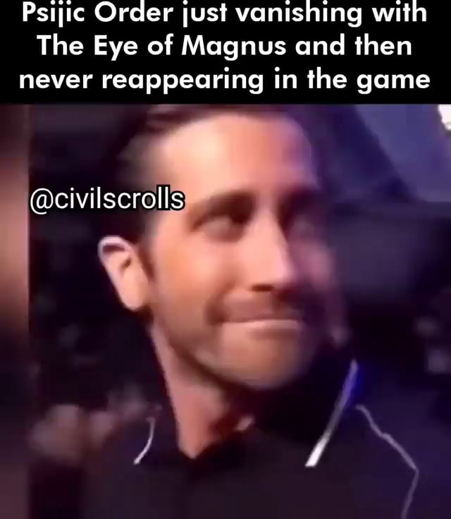 Psijic Order just vanishing with The Eye of Magnus and then never ...