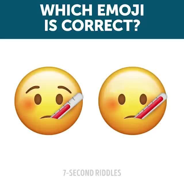 WHICH EMOJI IS CORRECT? - iFunny