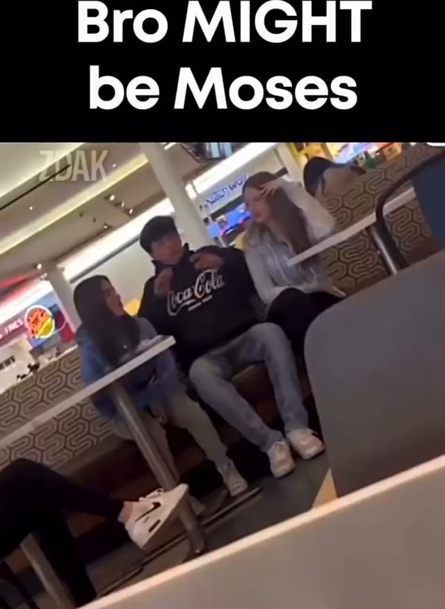 Bro MIGHT be Moses - iFunny