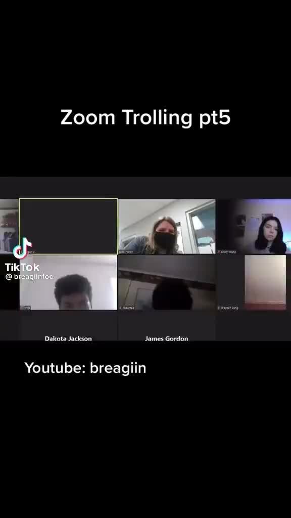 Zoom Trolling ptS TikTOK Dakota Jackson James Gordon Youtube: breagiin ...