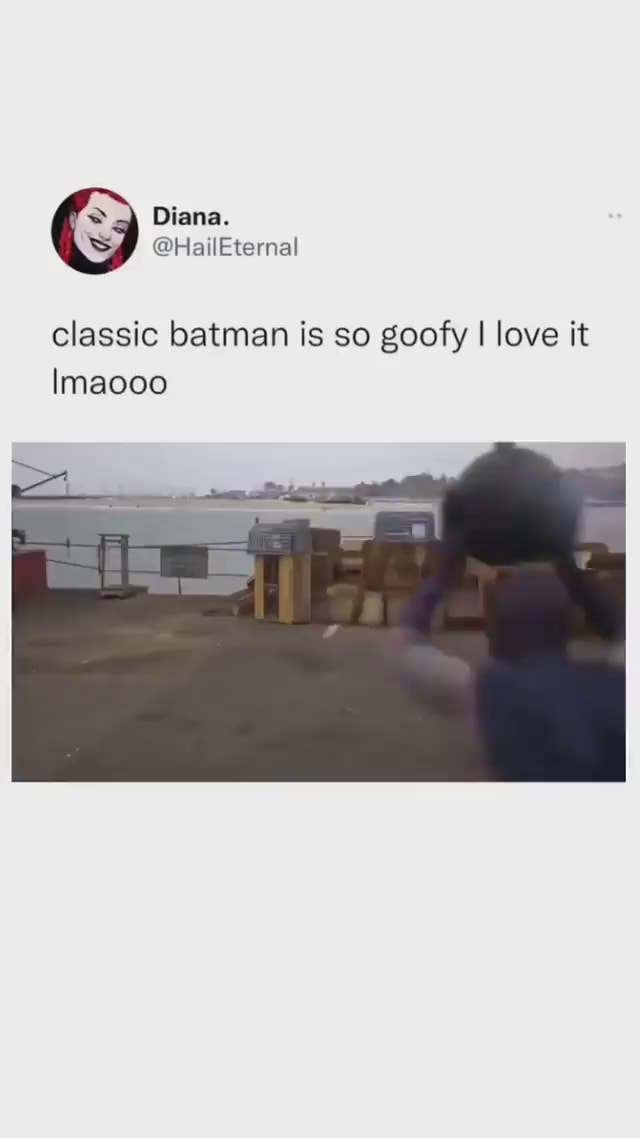 Classic batman is so goofy I love it Imaooo - iFunny