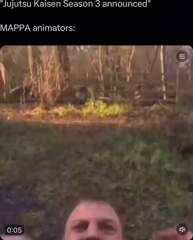 Jujutsu Kaisen Season 3 announced MAPPA animators: - iFunny