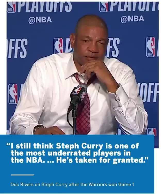 “I still think Steph Curr is one of the most underrated p ayers in the ...