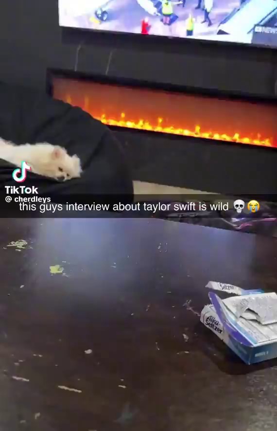 TikTok @ cherdleys this guys interview about taylor swift is wild - iFunny