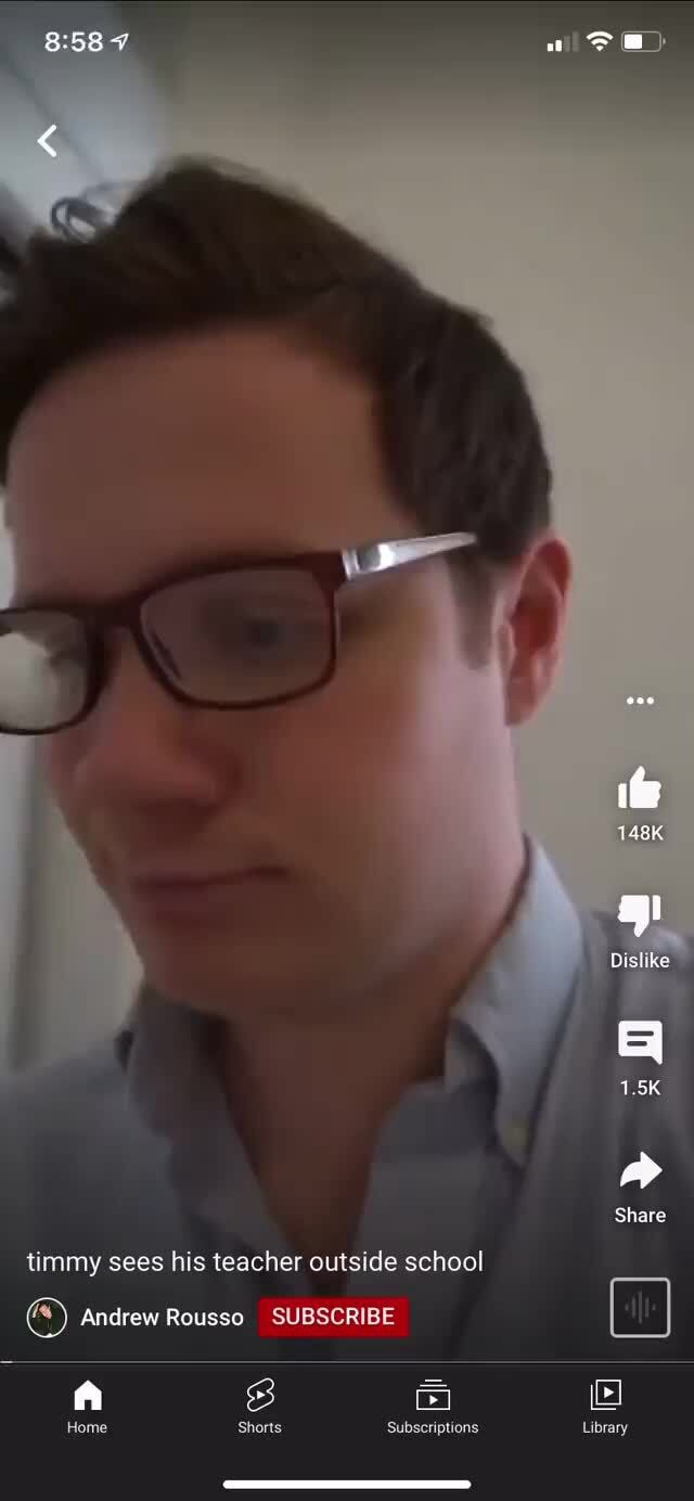 Dislike 1.8K Share timmy sees his teacher outside school ) Andrew ...