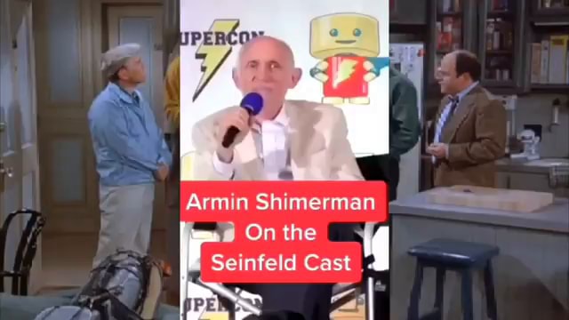 Armin Shimerman On the Seinfeld Cast - iFunny
