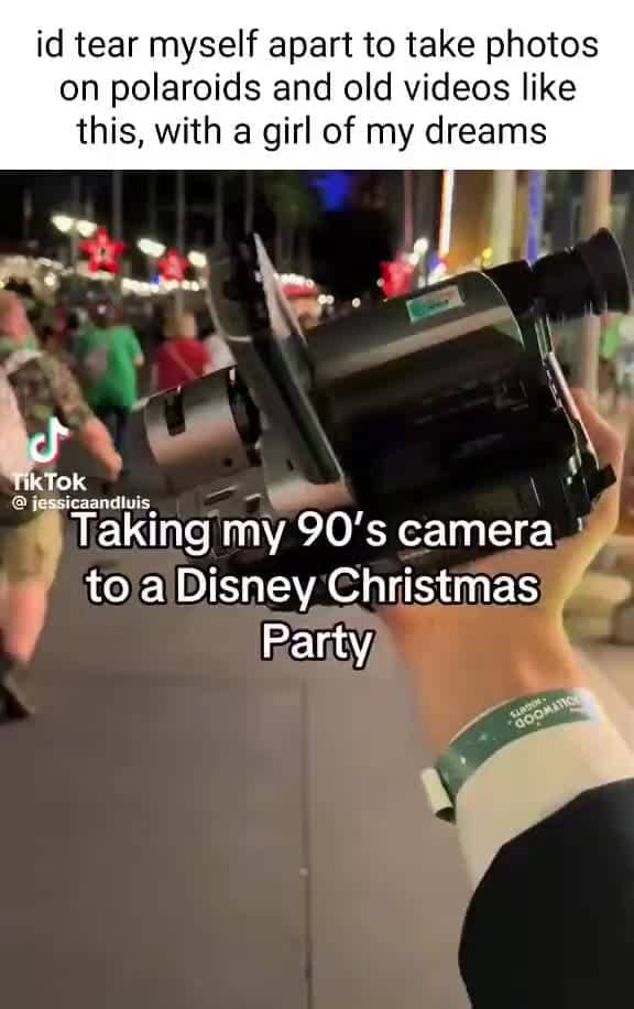 Id tear myself apart to take photos on polaroids and old videos like ...