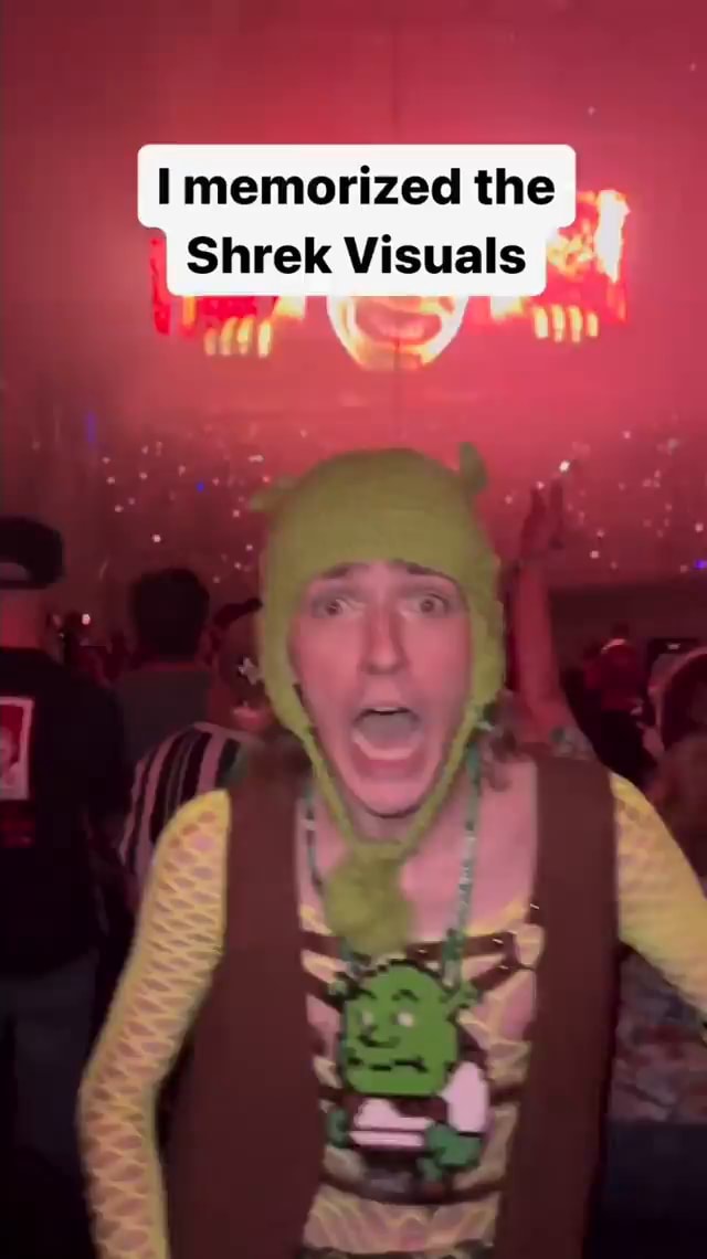 I memorized the Shrek Visuals - iFunny