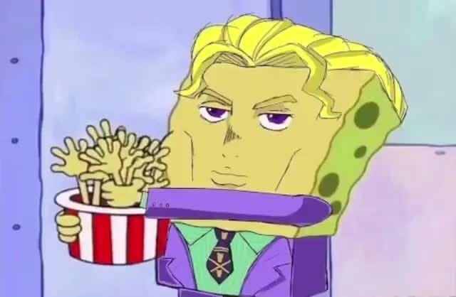 #jojo #jojos_bizzare_adventure #spongebob_squarepants #spongebob_meme # ...
