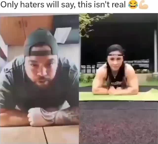 Only haters will say, this isn't real - iFunny